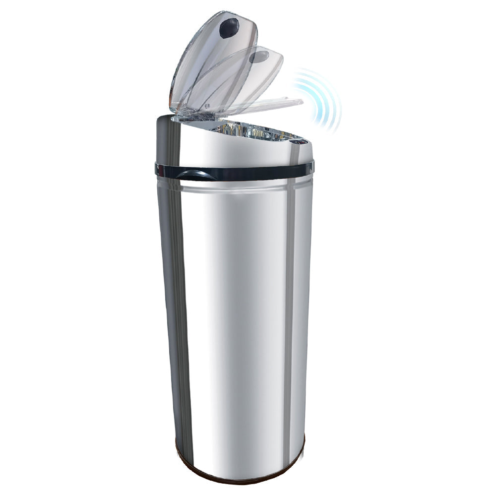 HomeMax 50L Round S/S Sensor Bin– Homemax